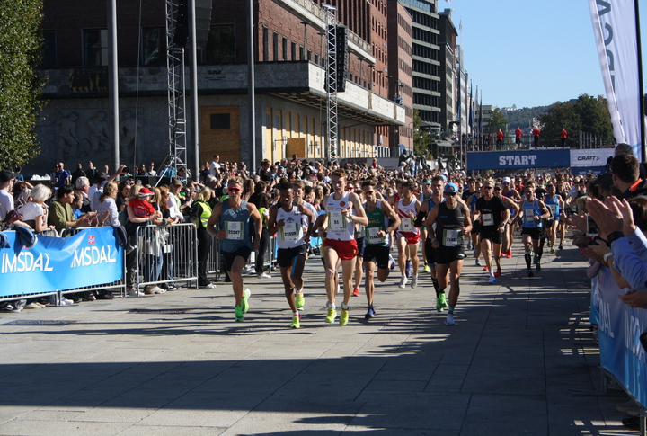 PM halvmaraton arrangert i Oslo